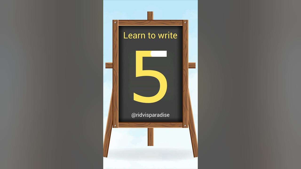 How to Write Numbers | Writing 0-9 | Write Numbers | Educational Video ...