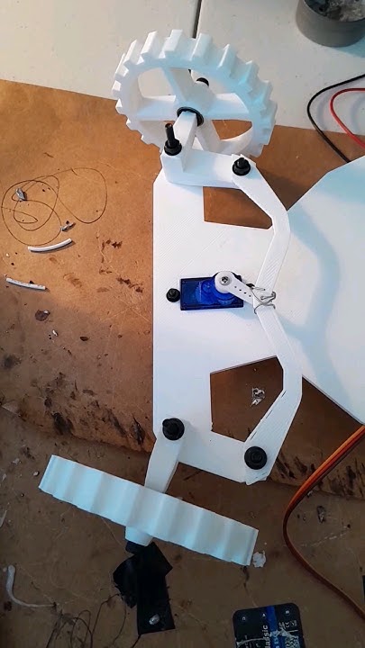 3D Printed RC Car Steering Mechanism - YouTube