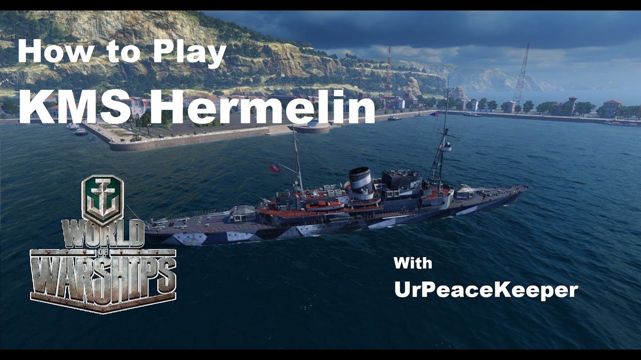 How To Play The KMS Hermelin In World Of Warships - YouTube