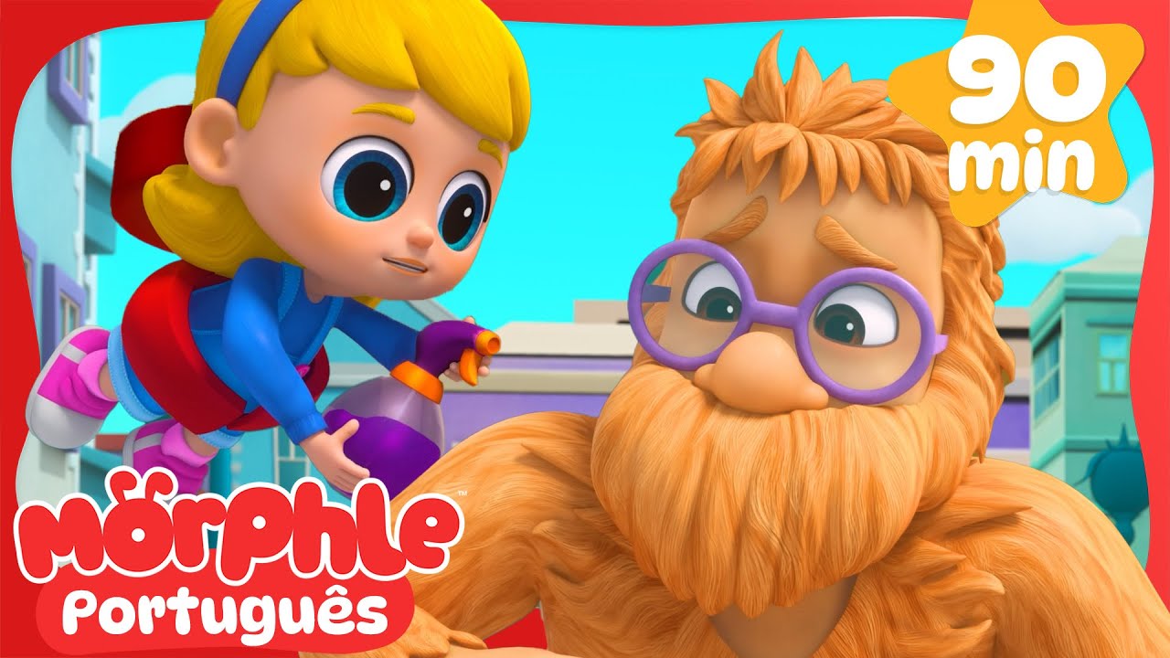 Papai se Transforma num Bicho! 🐻 MARATONA DO MORPHLE! 🔴 Desenhos ...