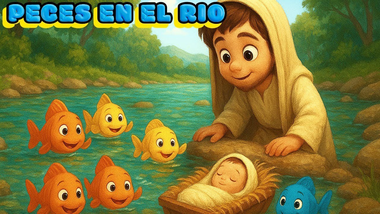 Los Peces en el Río – Villancico Navideño para Niños - YouTube
