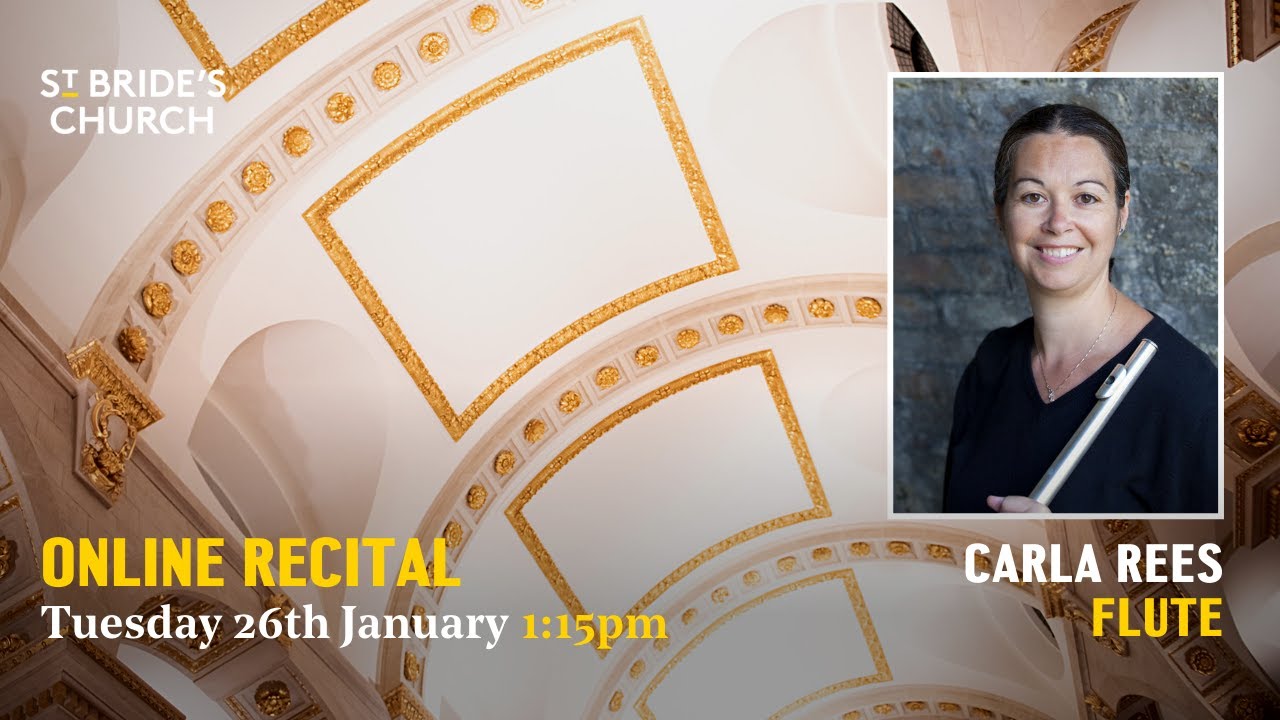 Online Recital by flautist Carla Rees - YouTube