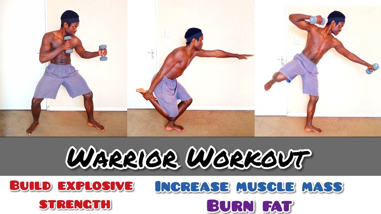 Warrior Workout - Full Body Workout - Build EXPLOSIVE strength FAST ...
