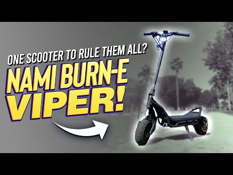 Unboxing and issues with the NAMI BURN E electric scooter!