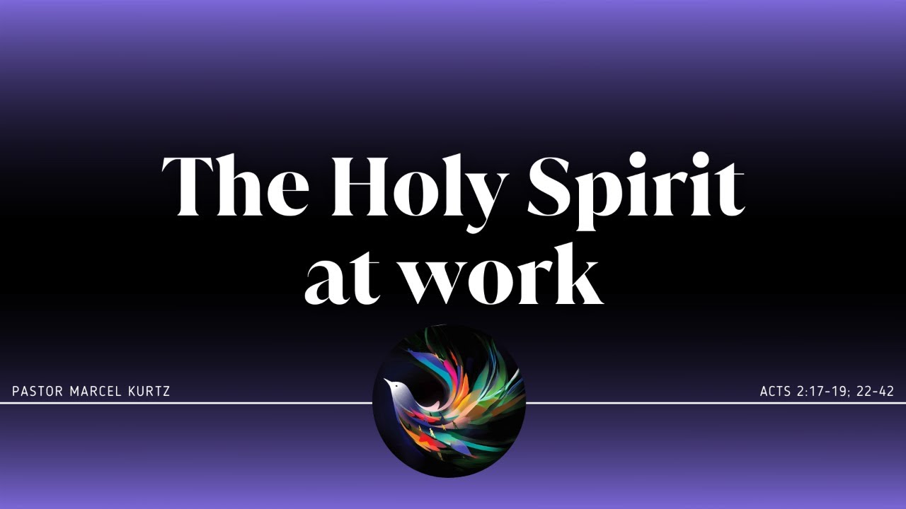 The Holy Spirit at work - YouTube