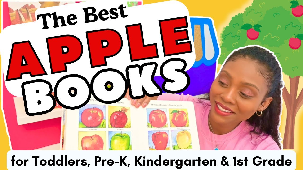 Apple Books for Toddlers, Pre K, Kindergarten & 1st Grade, Perfect for ...