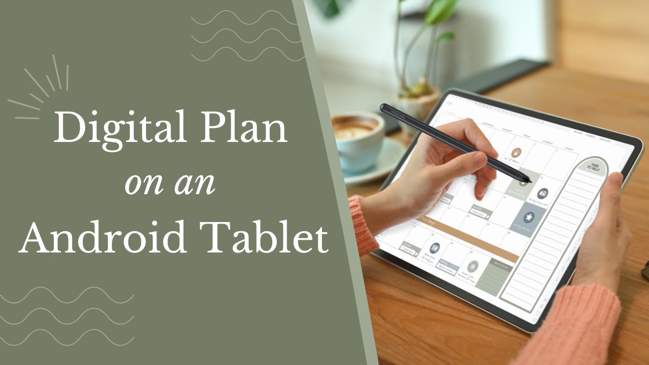 How to Digital Plan on an Android Tablet: Samsung Galaxy and Noteshelf ...