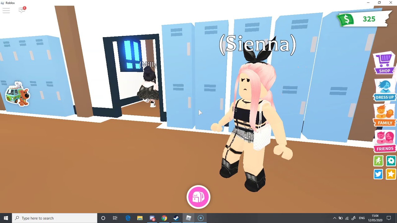 Goth 'n' girly | Roblox | Adopt me!| Ep 1 | w/ Lovetheletters - YouTube