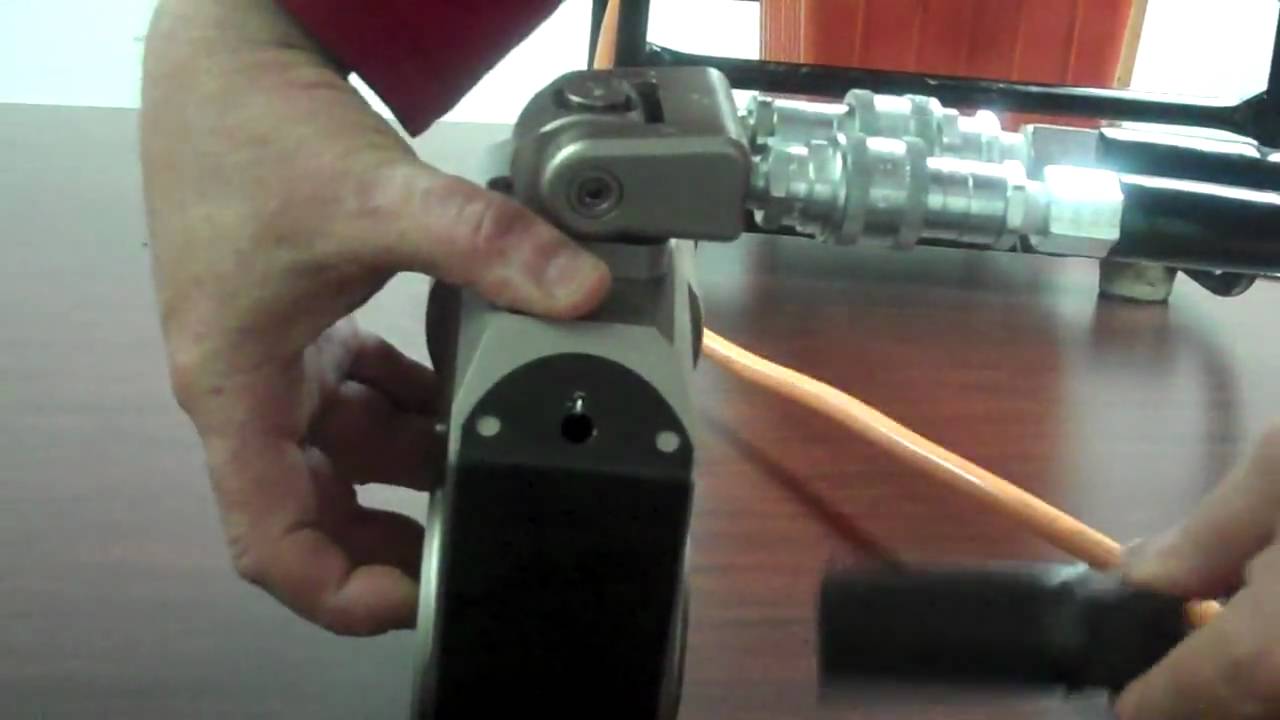Hydraulic torque wrench square drive direction change - YouTube