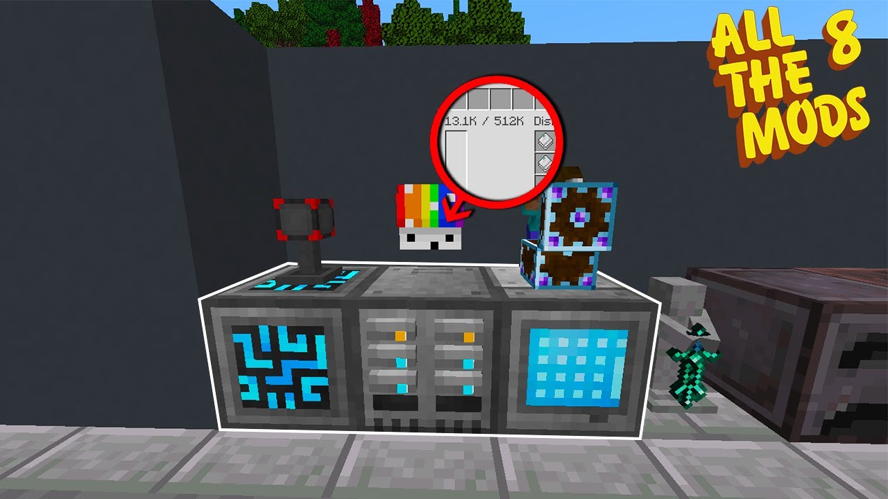 ATM 8 MINECRAFT FIZEMOS O PC DO REFINED STORAGE PARA ARRUMAR A BAGUNÇA ...