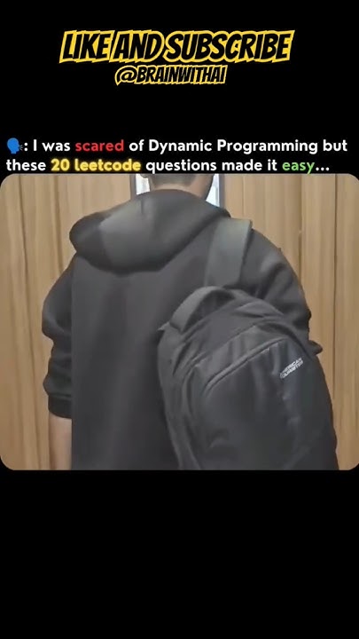 Learn Dynamic Programming #coding - YouTube