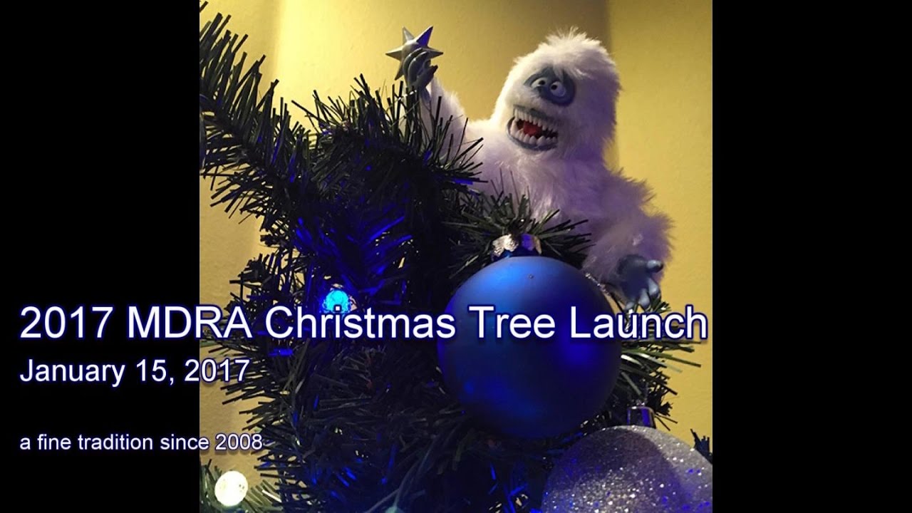 January 2017 Christmas Tree Launch - YouTube