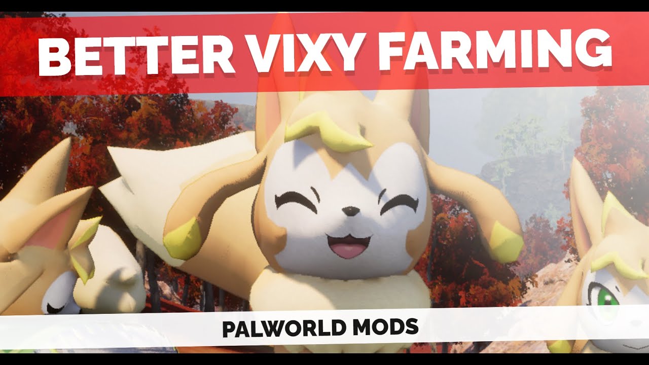 NEW | Better Vixy Farming | PALWORLD Mods - YouTube