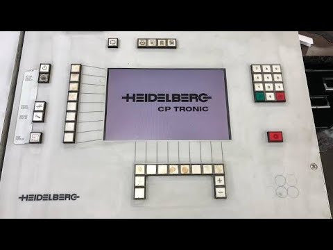 Heidelberg SM 74_2P CP TRONIC Functions Tutorial