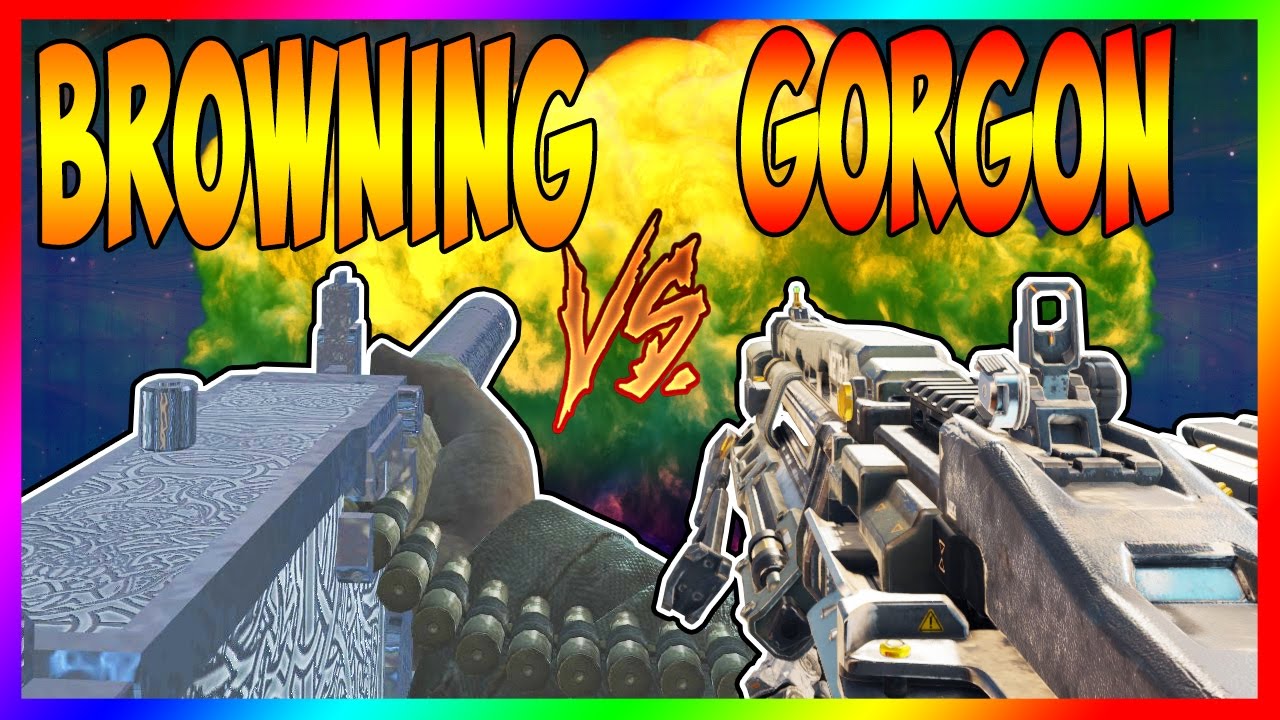 BROWNING v.s GORGON ON ROUND 50 - Call of Duty Zombies (WAW-BO3) - YouTube