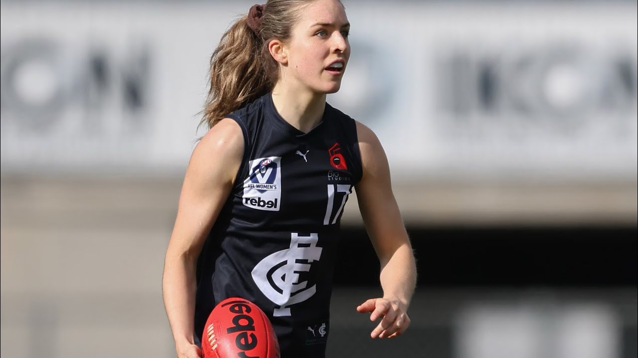 Dayna Finn - VFLW Round 13 2024 Highlights - Carlton vs Southern Saints ...