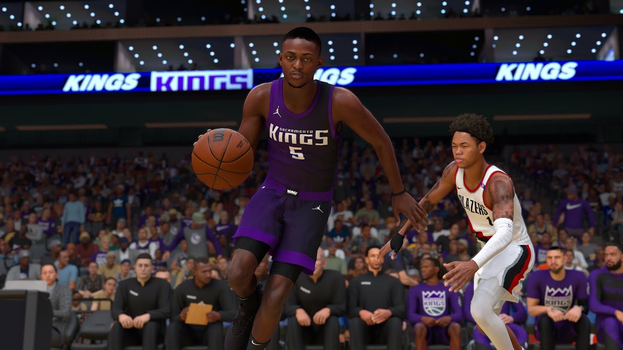 NBA 2K25 - Sacramento Kings vs Portland Trailblazers - 2025 NBA Season ...