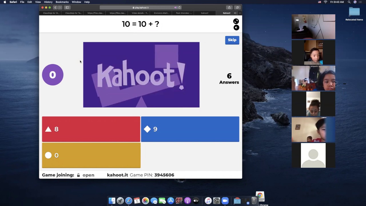 Make A Ten LIVE Lesson using Kahoot! - YouTube