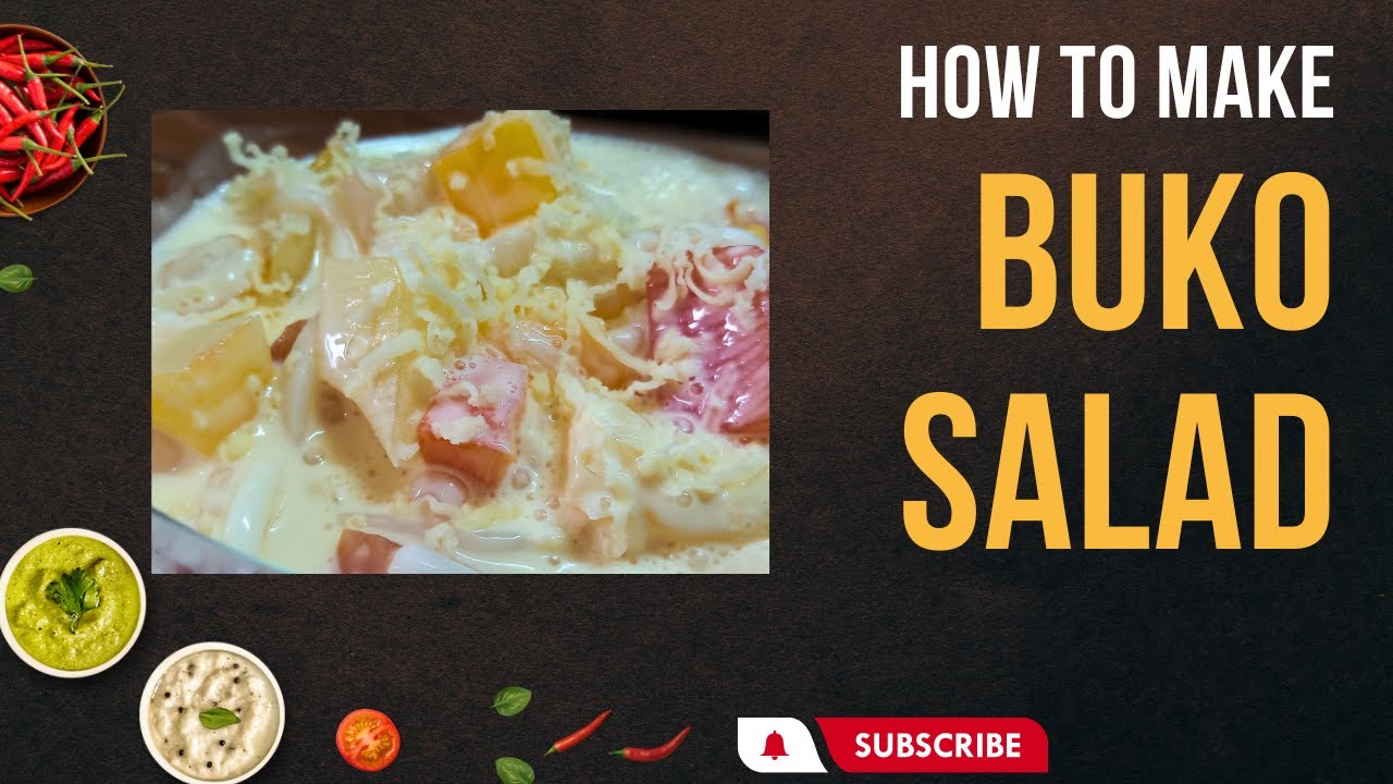 SUPER CREAMY BUKO SALAD | HOW TO MAKE BUKO SALAD - YouTube
