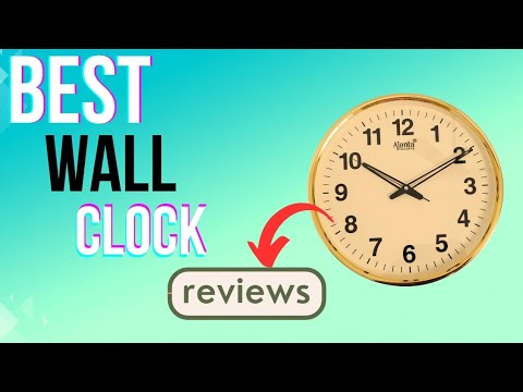WALL CLOCK ⏰ // AJANTA WALL CLOCK GHADI - YouTube