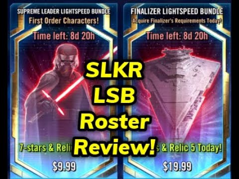 Advice for new player SLKR Lightspeed Bundle Purchaser! Roster Review ...