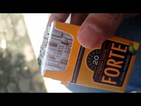 review rokok FORTE Manggo rasanya enak mirip permen karet - YouTube