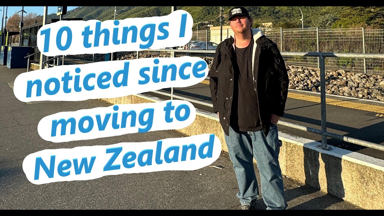 10 Different things I noticed living in New Zealand - YouTube