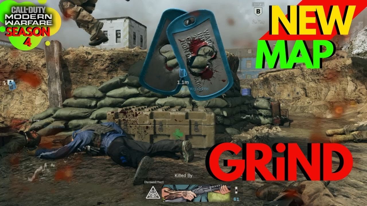 Trench Grind Match New Map CoD | Call of Duty Modern Warfare - Season 4 ...