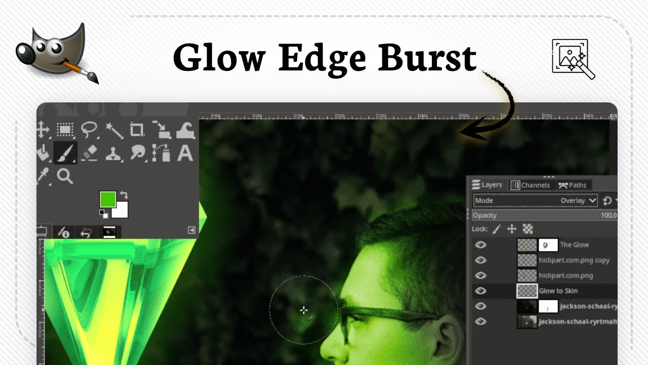 How to make outer glow effect in GIMP (Bold Radiance) - YouTube