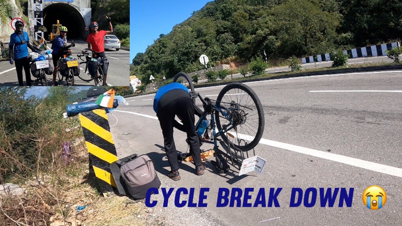 Cycle down again | They dont allow cycle in this tunnel | stuck for ...