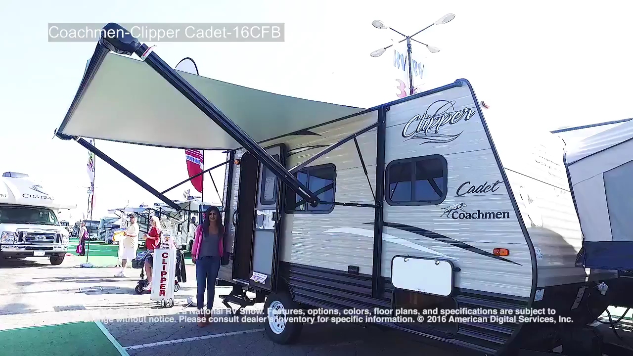 2017 Coachmen RV-Clipper Cadet-16CFB - YouTube