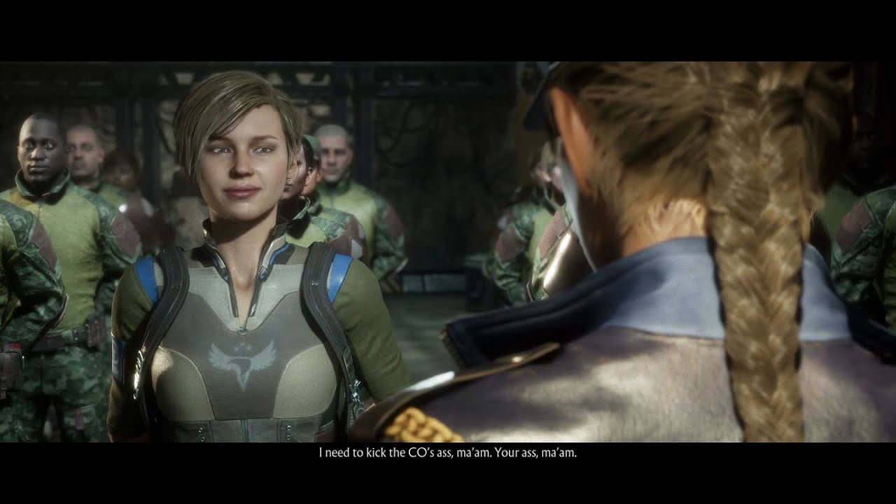 MK11! Chapter#1 INTRO/CASSIE CAGE! |StoryMode Playthrough - YouTube