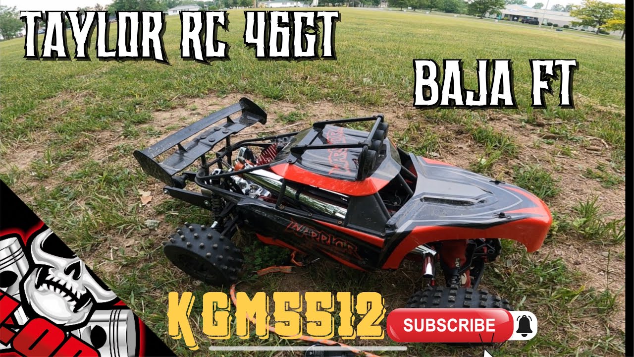 TAYLOR RC 46GT baja FT shake down run - YouTube