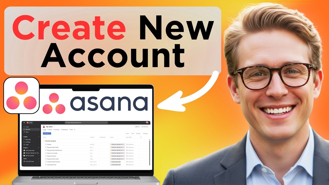 How To Create An Account On Asana (Tested) - YouTube
