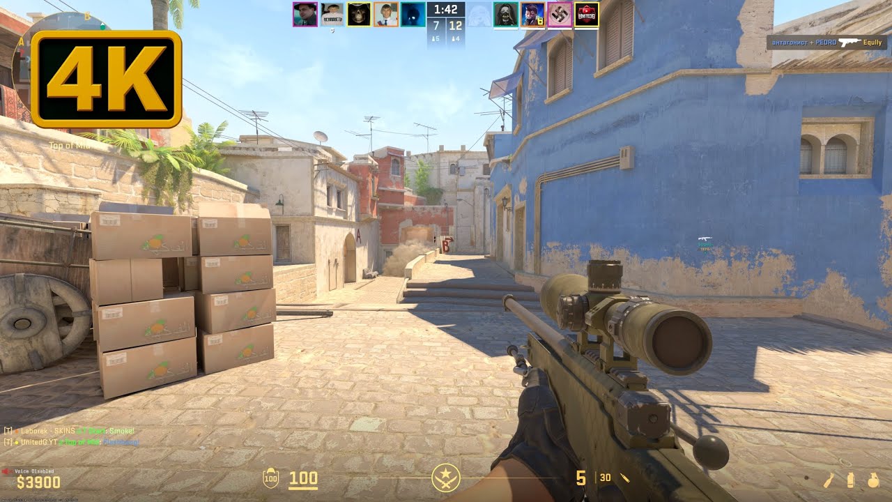 Mirage Map | Counter Strike 2 Gameplay 4K (No Commentary) - YouTube