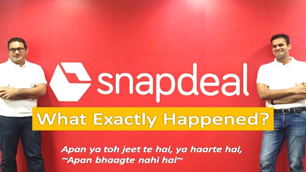 Snapdeal fall and come back - YouTube