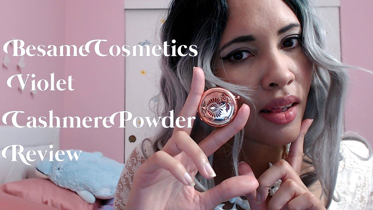 Review: Besame Cosmetics Cashmere Powder Compact - YouTube