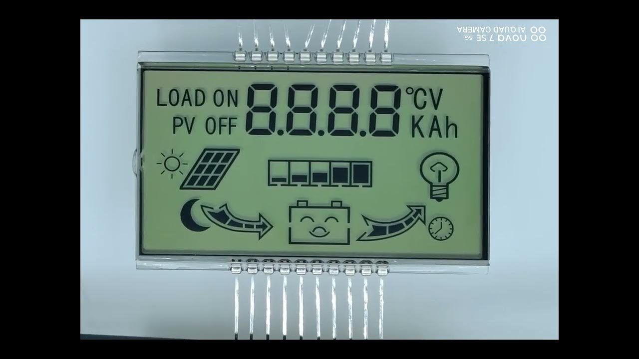 custom 7 segment LCD display TN Positive Reflective LCD Segment Display ...