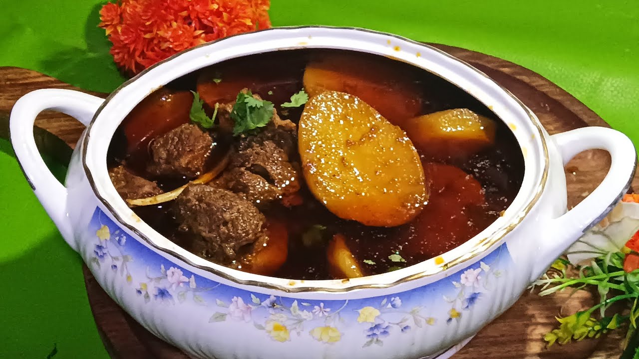 Degh wala MUTTON ALOO GOSHT🥔🥩Yummy Tasy DELHI style😋🤤 - YouTube