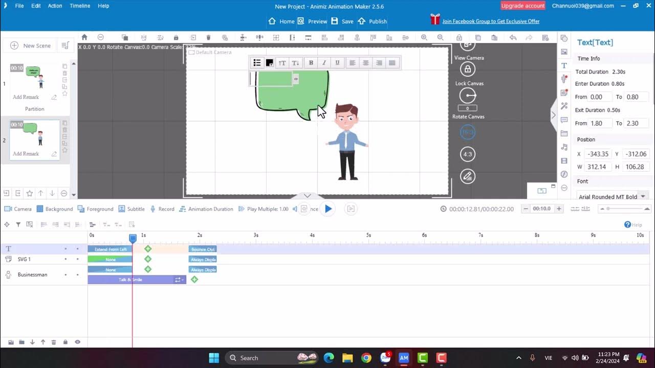 CÁCH THÊM CALLOUT CHO NHÂN VẬT ANIMIZ ANIMATION MAKER - YouTube