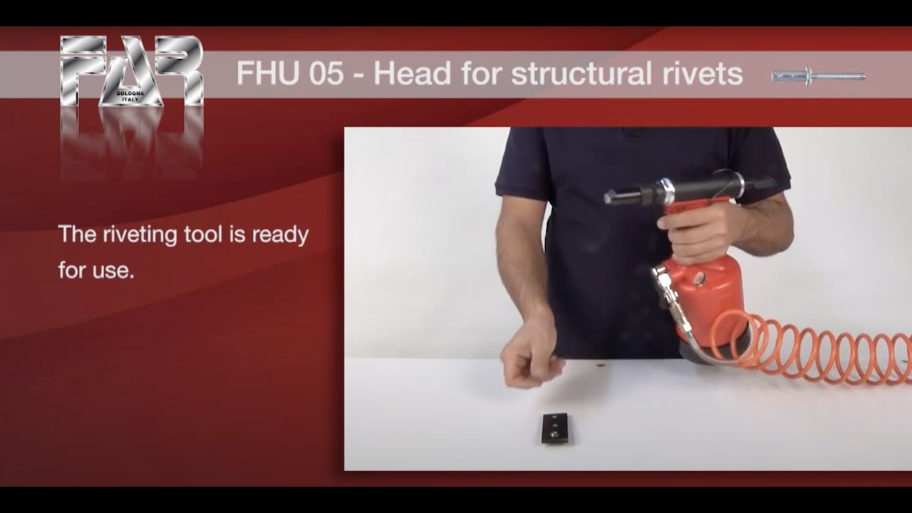 Пневмо-гидравлический заклёпочник для усиленных заклёпок и обжимных ...