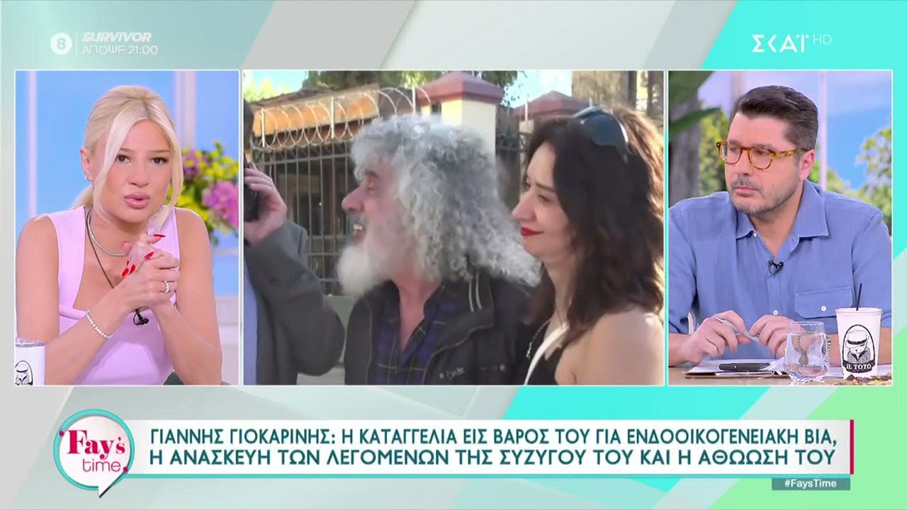 Γ.Γιοκαρίνης: Η καταγγελία για ενδοοικογενειακή βία, η ανασκευή από τη ...