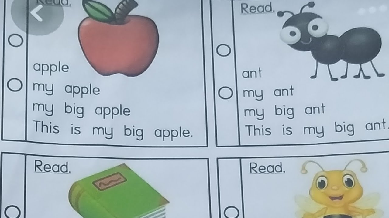 reading three letter words for kids - YouTube