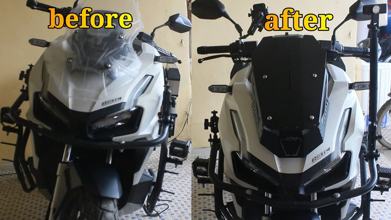 palit windshield ng adv mas maporma ba? - YouTube
