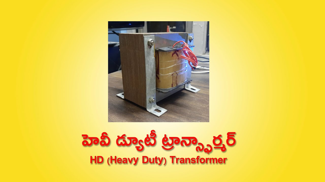 Powerful HD Transformer for Heavy Loads! - YouTube