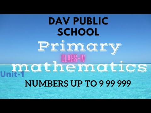 Unit 01 Numbers Up To 9 99 999 worksheet 01 solution - YouTube