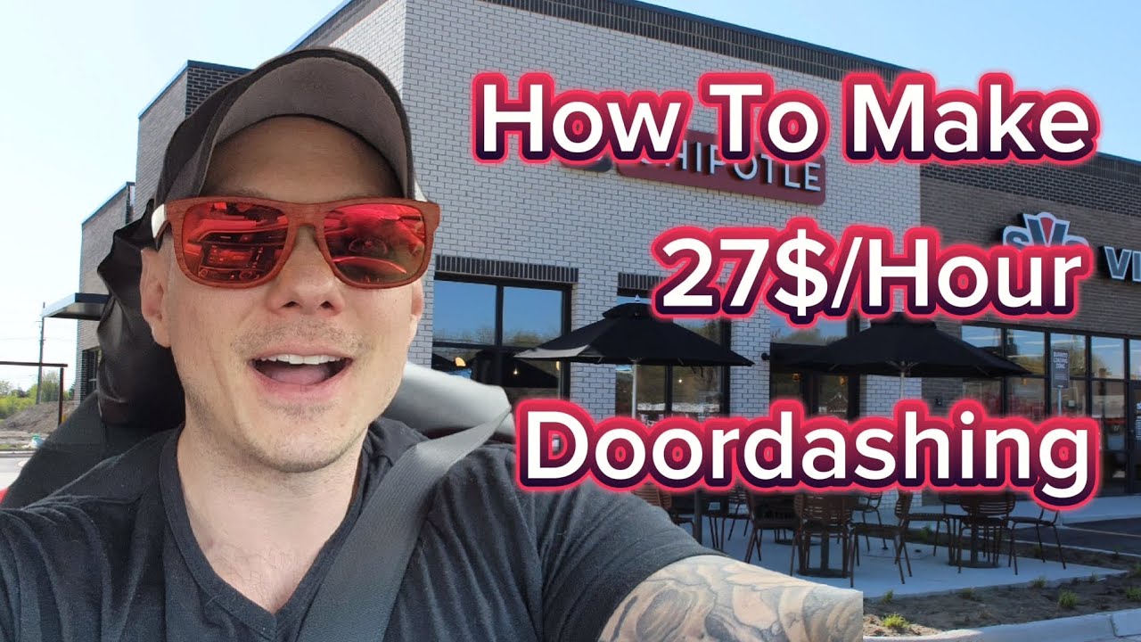 How to make 27$/Hour Doordashing. - YouTube