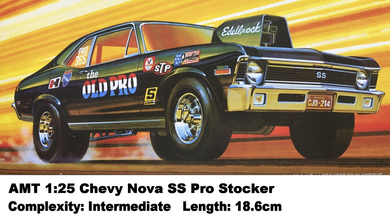AMT 1:25 Chevy Nova SS Pro Stocker Kit Review - YouTube