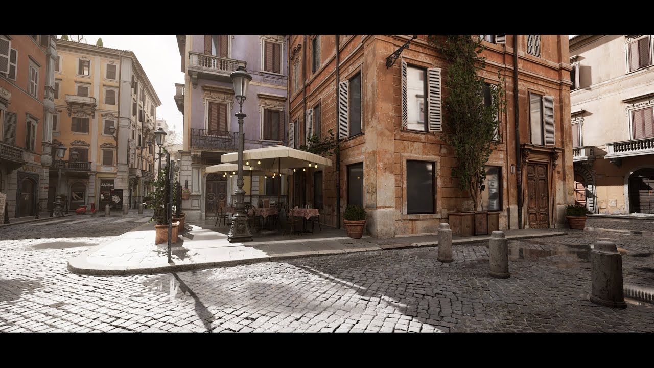Italy Rome - Unreal Engine 5.4 Tech Demo - 4k 60 FPS - Ultra - RTX 4080 ...