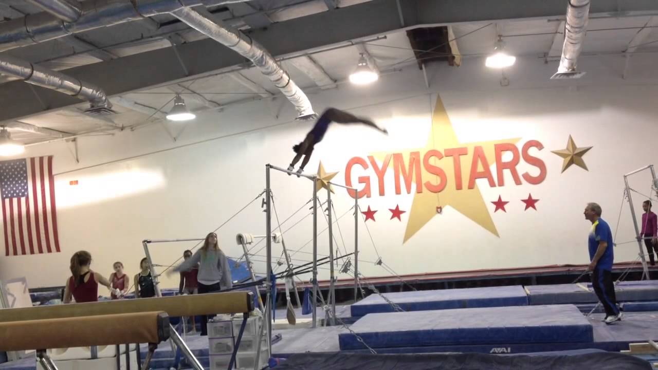 Full bar routine (Hailey Garner) - YouTube